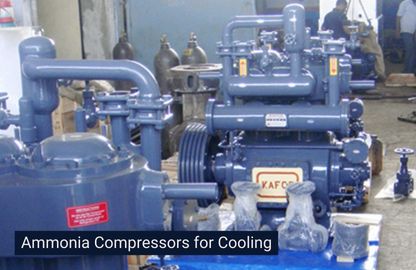 Ammonia Compressors, Ice Making Plant, Cold Room Plant & Water Chilling ...